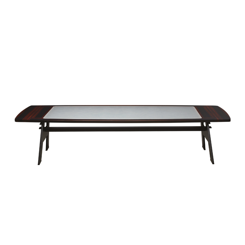 Promemoria | Sumo: Coffee Table with Bronze Legs and Wooden Top